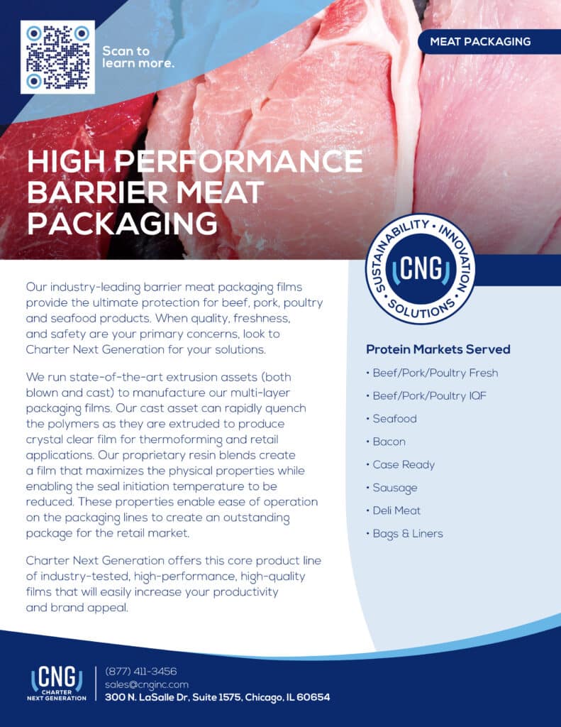 CNG Barrier Meat Packaging Films - Optimal Protection