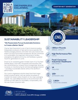 CNG High-Performance Specialty Flexible Film Portfolio